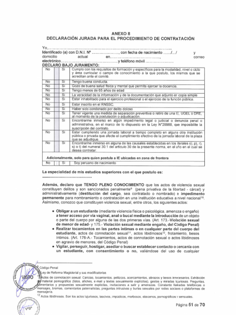 Anexos - Ds #002-2025-Minedu | PDF