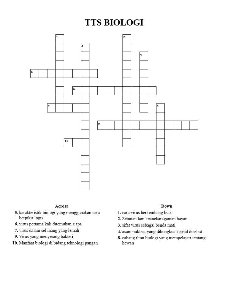 Tts Biologi Virus | PDF