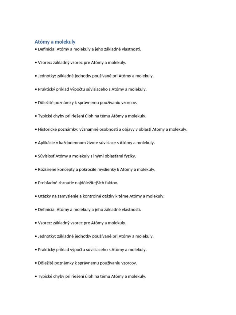 Fyzika Poznamky 23 | PDF