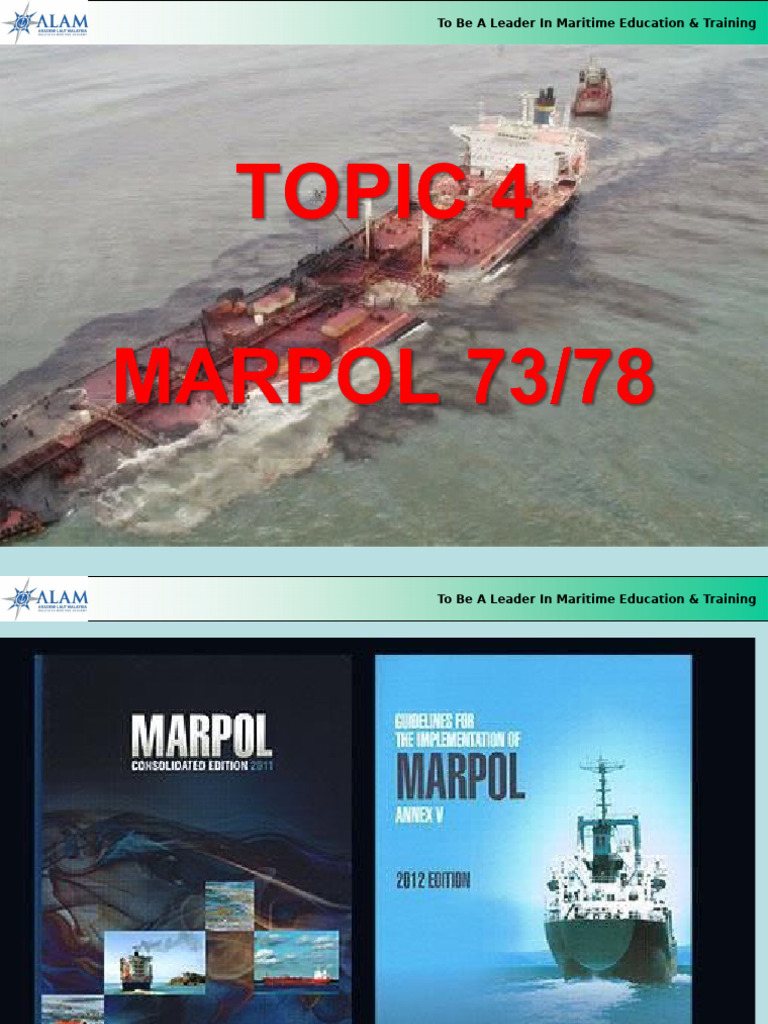 4 Marpol | PDF | Oil Tanker | Pollution