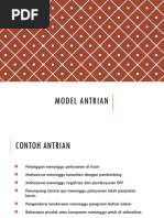Materi 12 Soal Model-Model Antrian | PDF