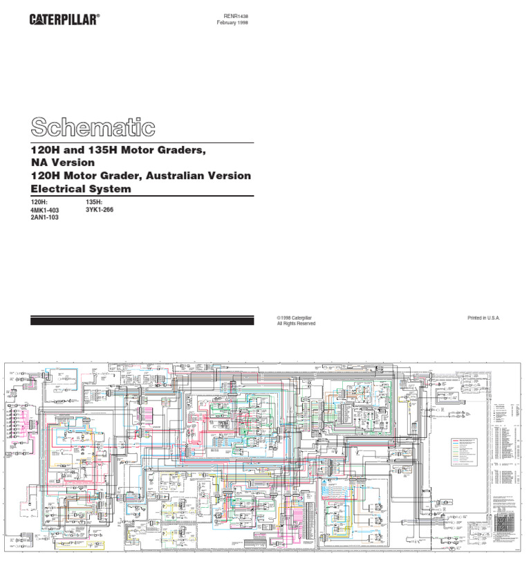 120H and 135H Motor Graders Overview | PDF | Vehicles | Electrical ...