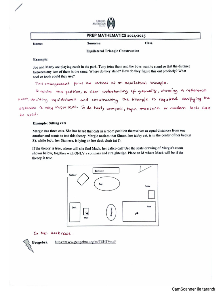 H8 Equilateral Triangle Construction Pdf