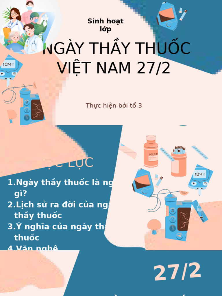 SHL Tổ 3 - Ngày (Lang Băm) Thầy Thuốc Việt Nam | PDF