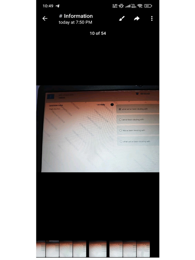 Msc Written Pdf
