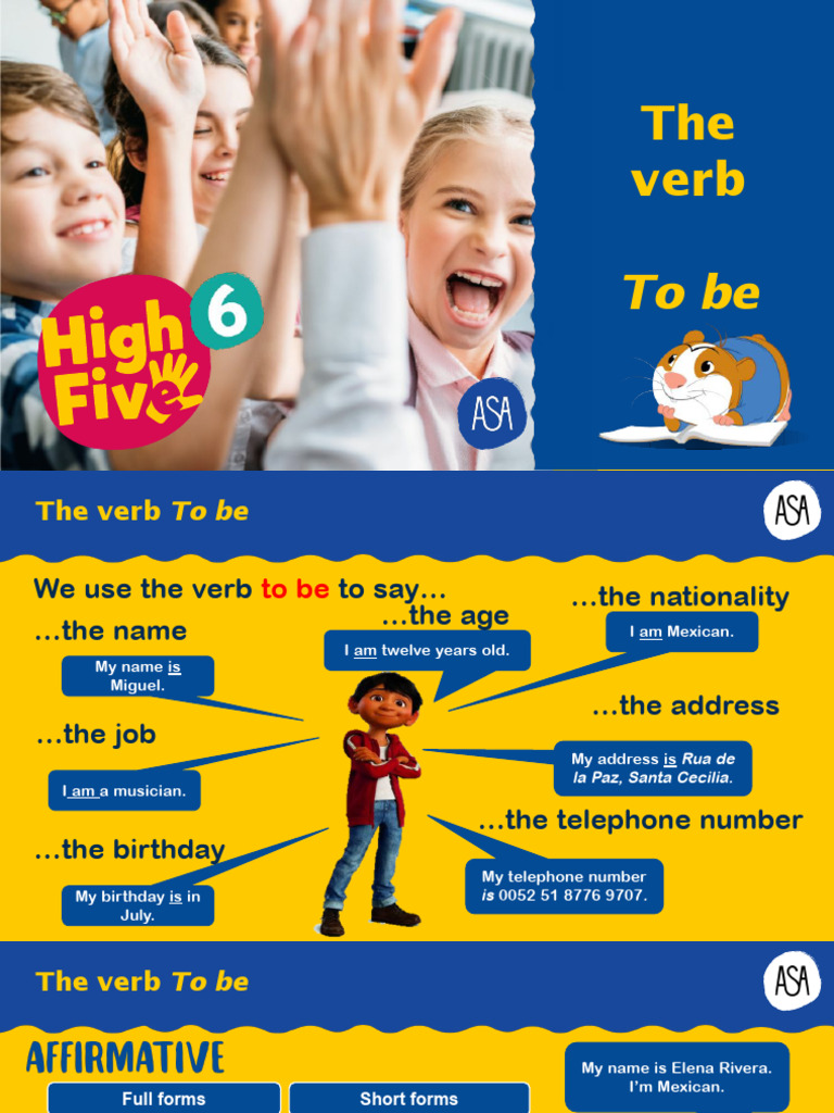 Understanding the Verb "To Be" | PDF | Languages | Foreign Language Studies