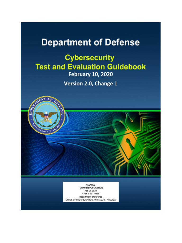 Cybersecurity Test and Evaluation Guide | PDF | Computer Security ...