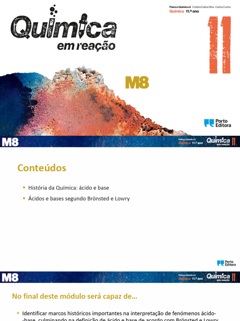 m08 Ácidos e bases | PDF | Ácido | Química