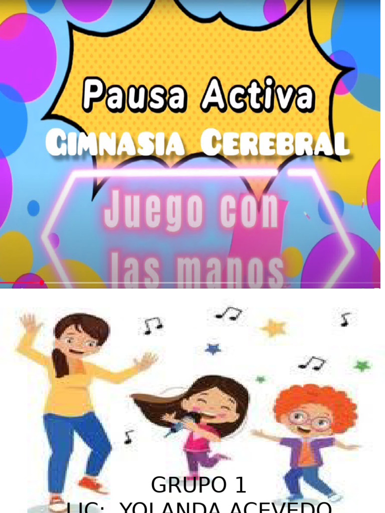 Pausa Activa Saludar Con Las Manos | PDF