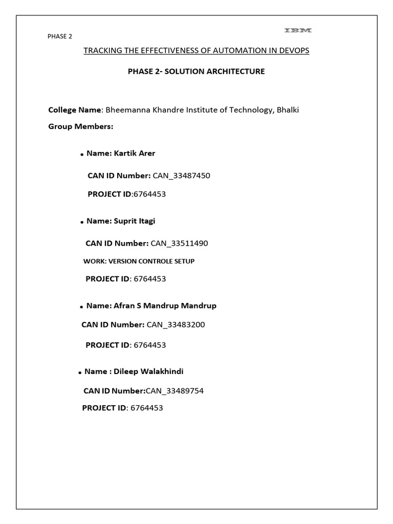 DevOps Automation Tracking Architecture | PDF | Directory (Computing ...