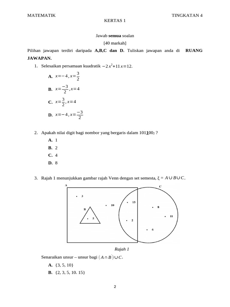 Final Exam Mat T4 2020 | PDF