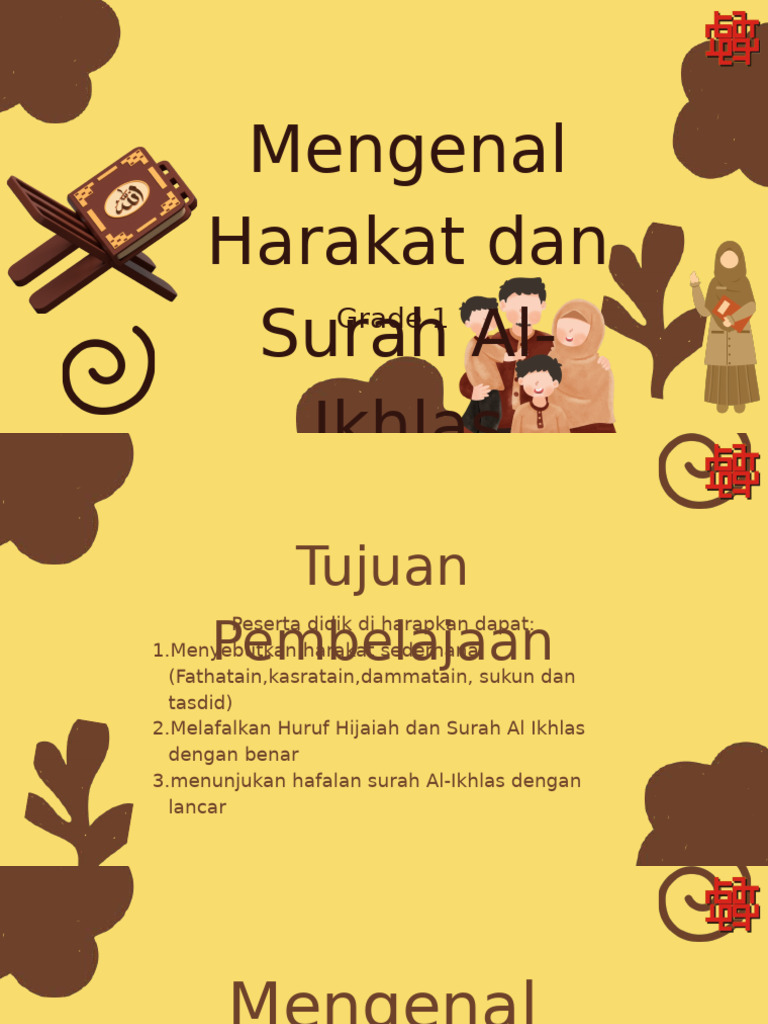 Pengenalan Harakat untuk Kelas 1 | PDF