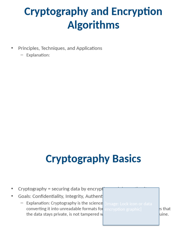 Cryptography: Algorithms & Applications | PDF | Key (Cryptography ...