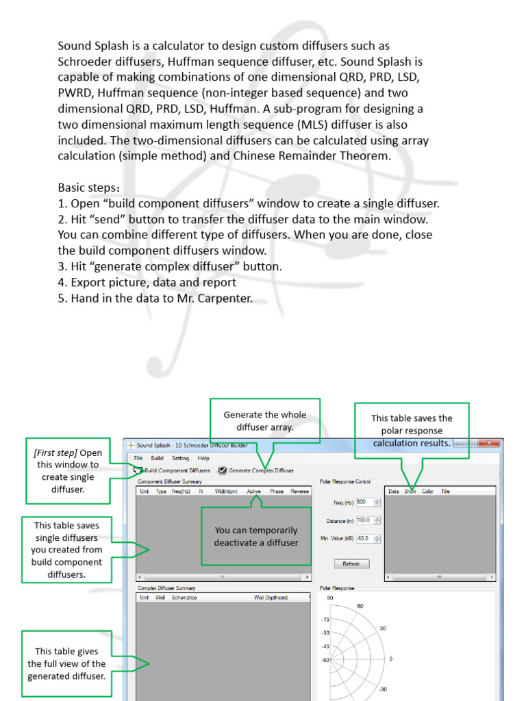 Sound Splash Quick Start 1 en | PDF