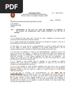 ESIC Undertaking Letter Format | PDF