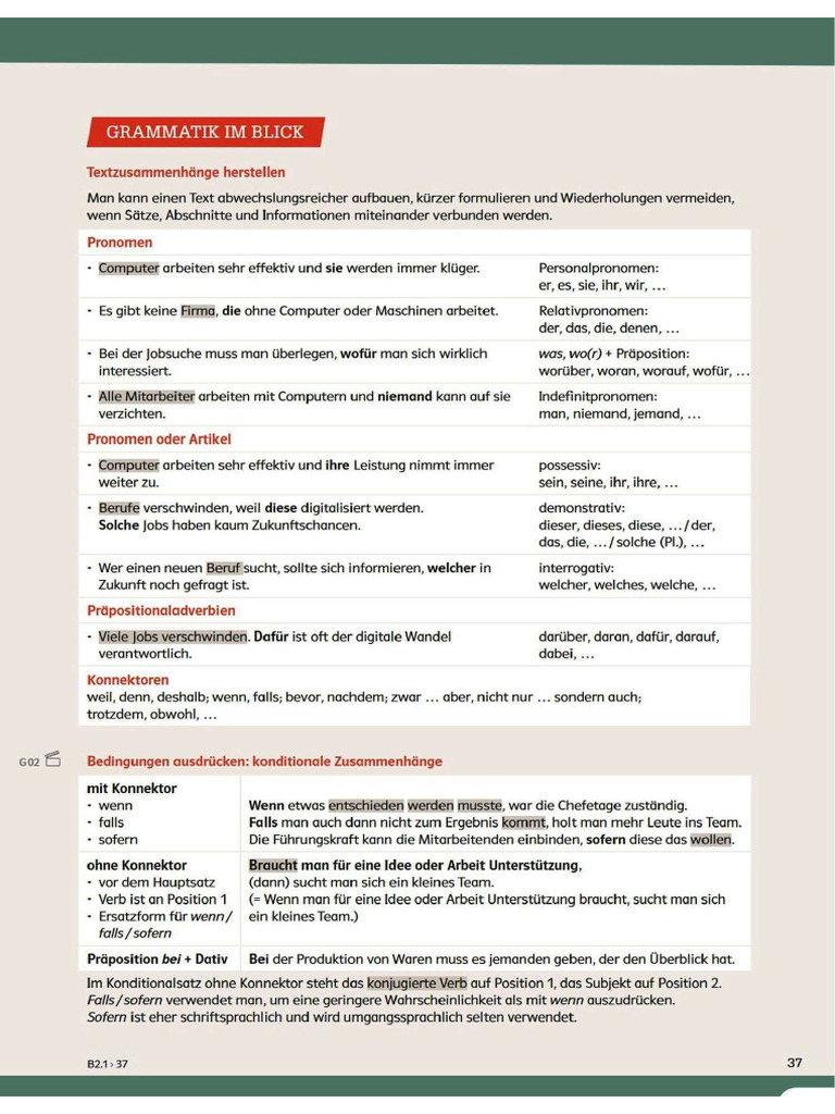 B2 German 3 | PDF