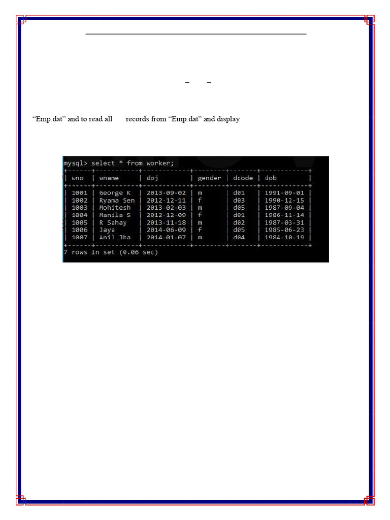 Aissce CS Practicals QP Set A | PDF