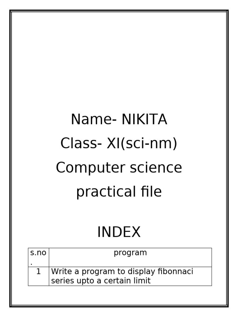 Cs Practical File Nikita | PDF | String (Computer Science) | Letter Case