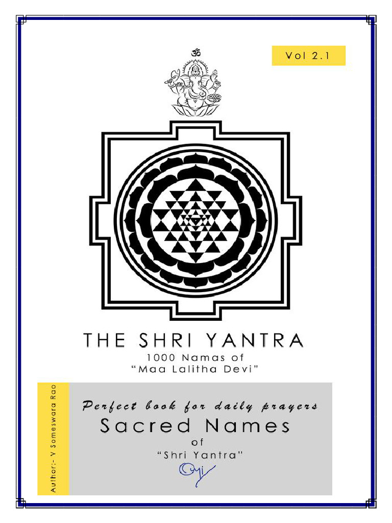 1000 Names of Goddess Lalitha | PDF | Hindu Theology | Monotheistic ...