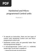 Difference Between Hardwired and Micro-Programmed Control | PDF ...
