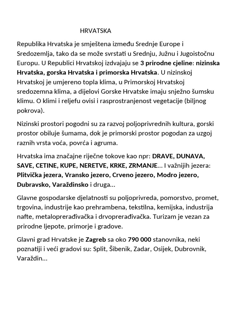 HRVATSKA | PDF