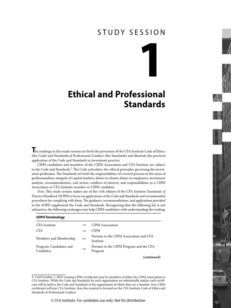 2021-cipm-l1-study-sessions | PDF | Risk | Benchmarking