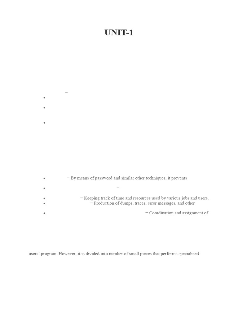 Operating System 4TH Semester | PDF | Operating System | Process ...