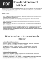 Cours Debutant Excel Enrichi | PDF