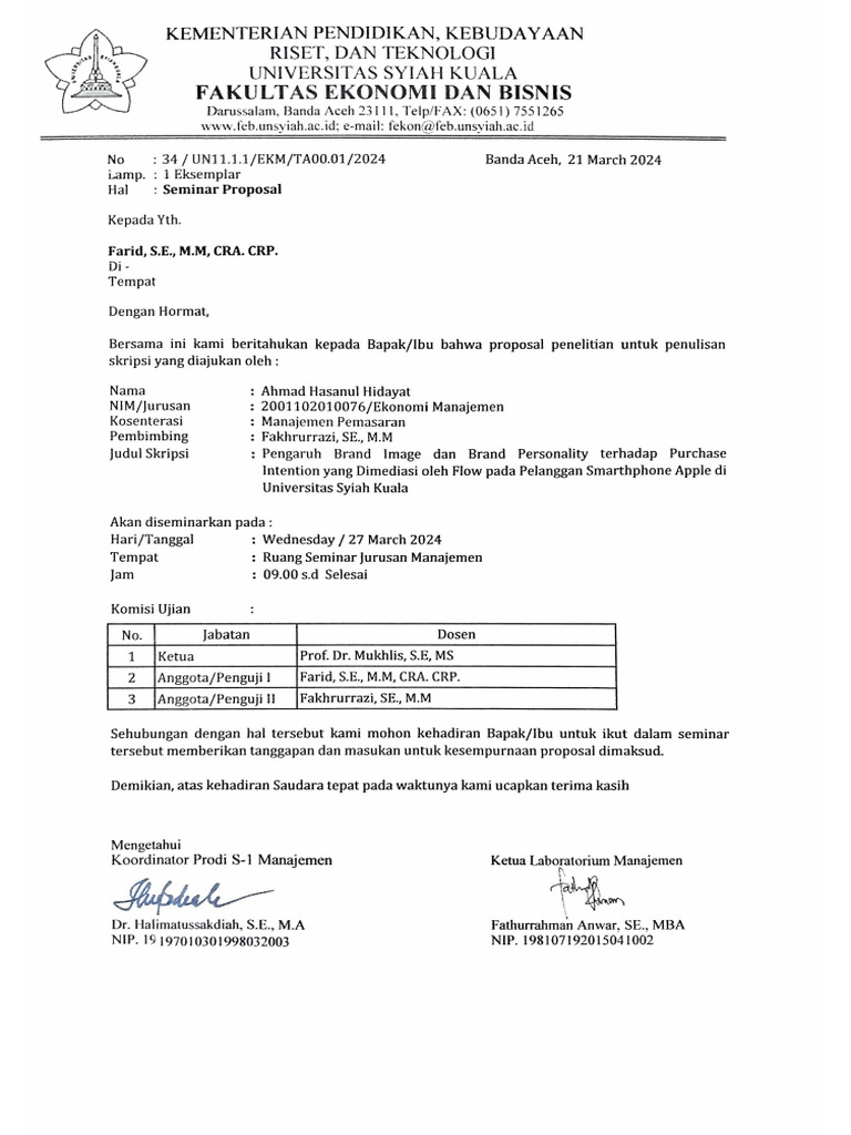 Undangan Sempro Dayat | PDF