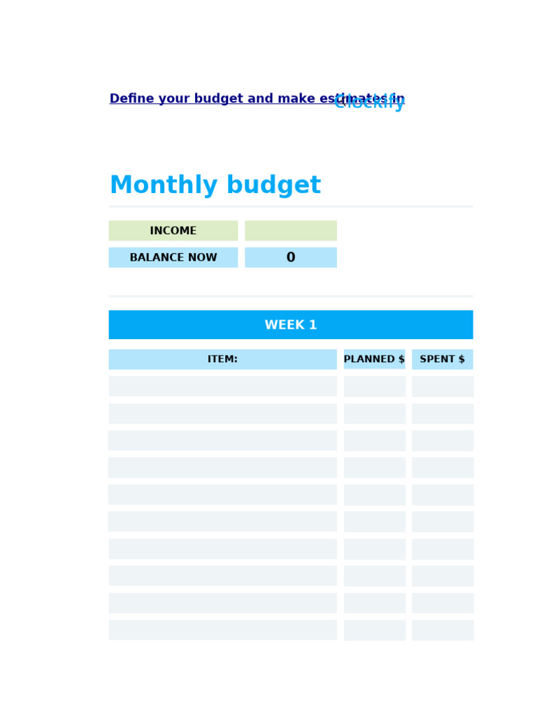 Simple Month | PDF