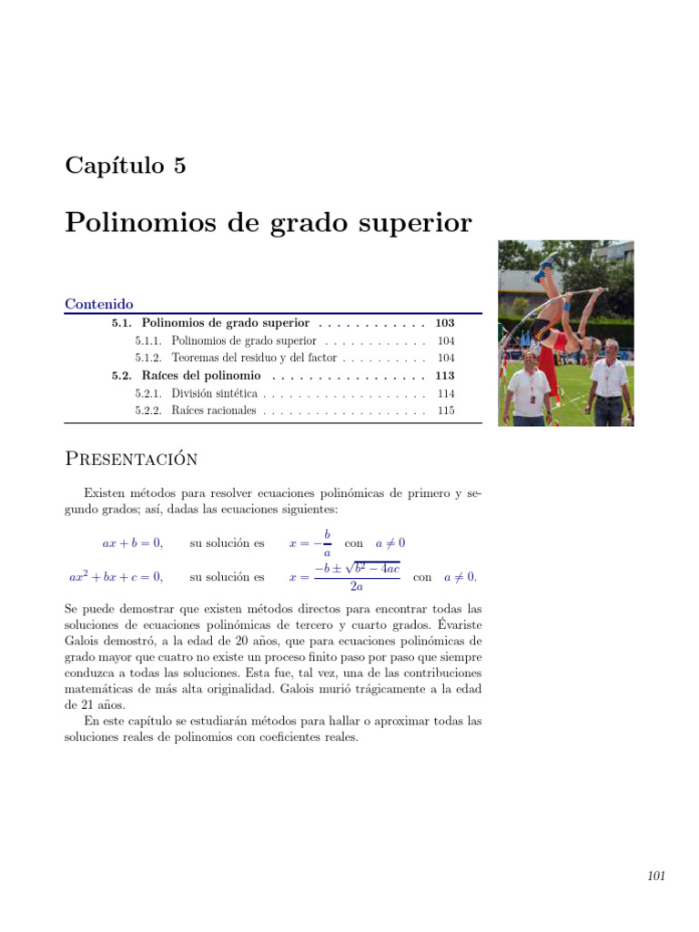 cap5 | PDF | División (Matemáticas) | Ecuaciones