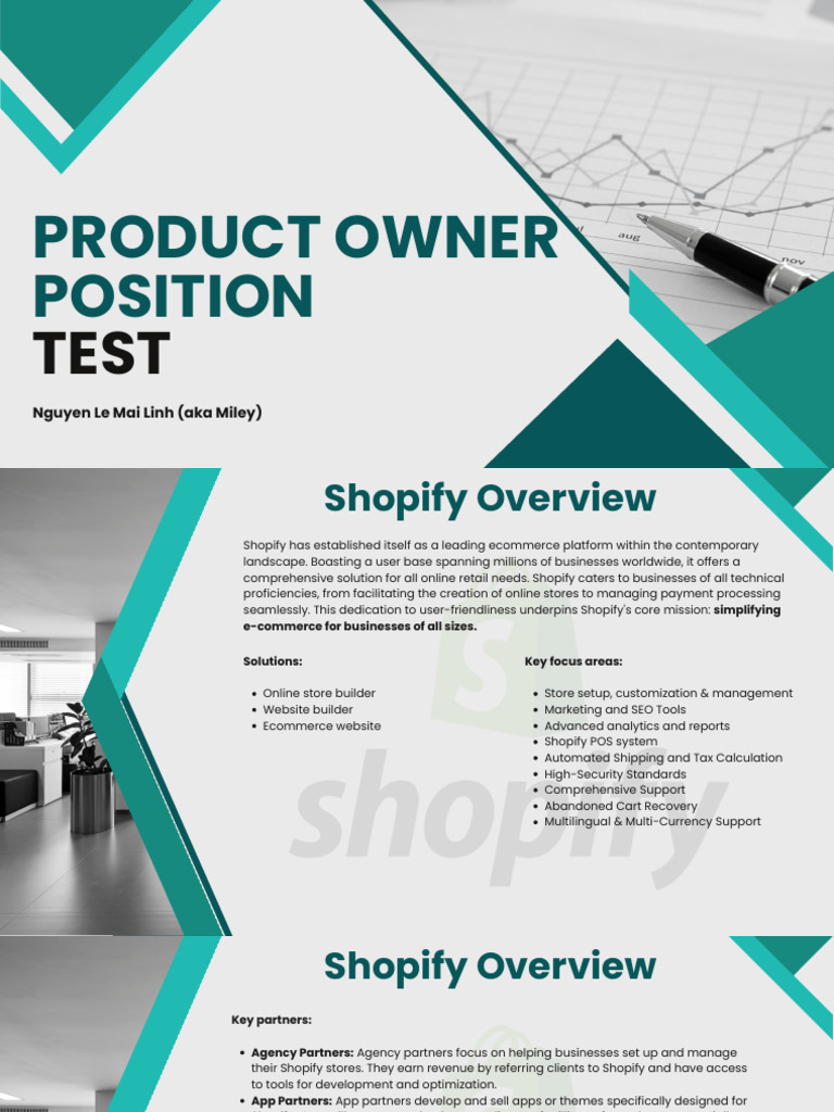 PRODUCT OWNER POSITION TEST - Nguyen Le Mai Linh | PDF | Performance ...