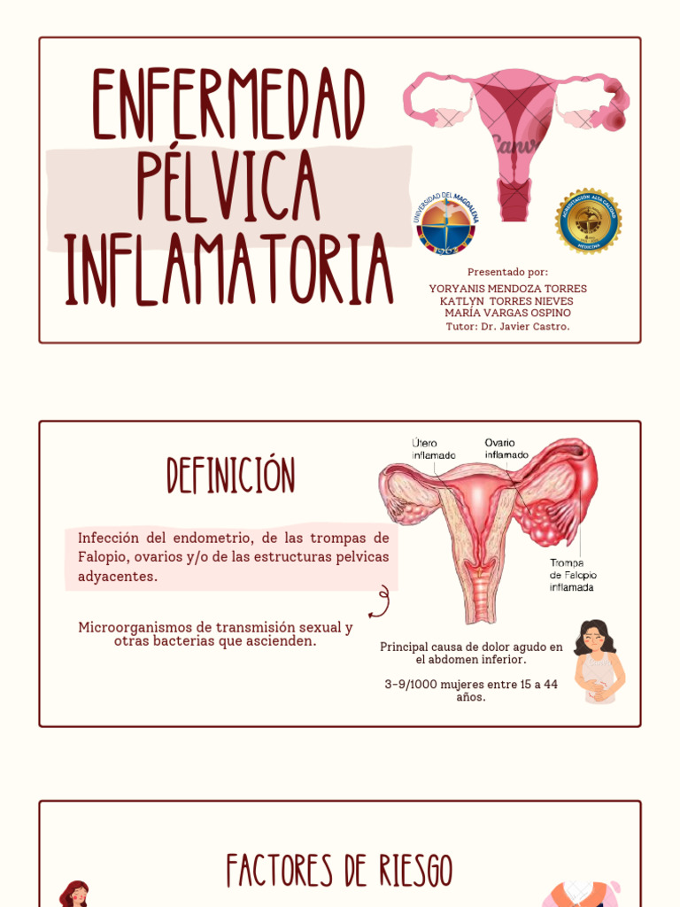 Enfermedad Pélvica Inflamatoria | PDF | Especialidades Medicas | Enfermedades y trastornos