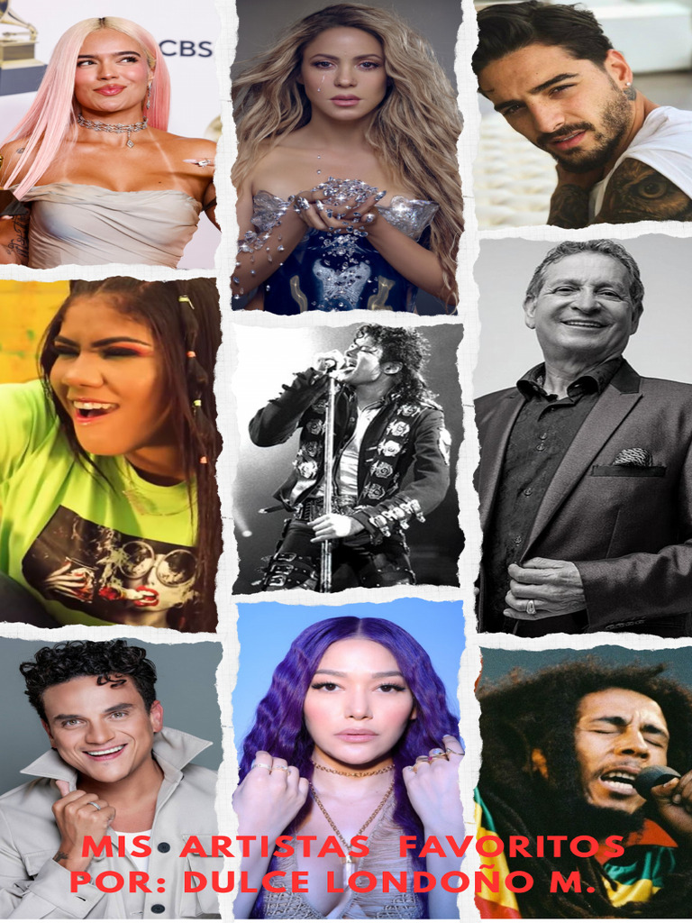 Afiche Artistas | PDF