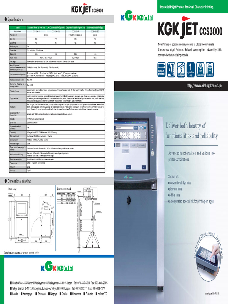 CCS 3000 Japan | PDF