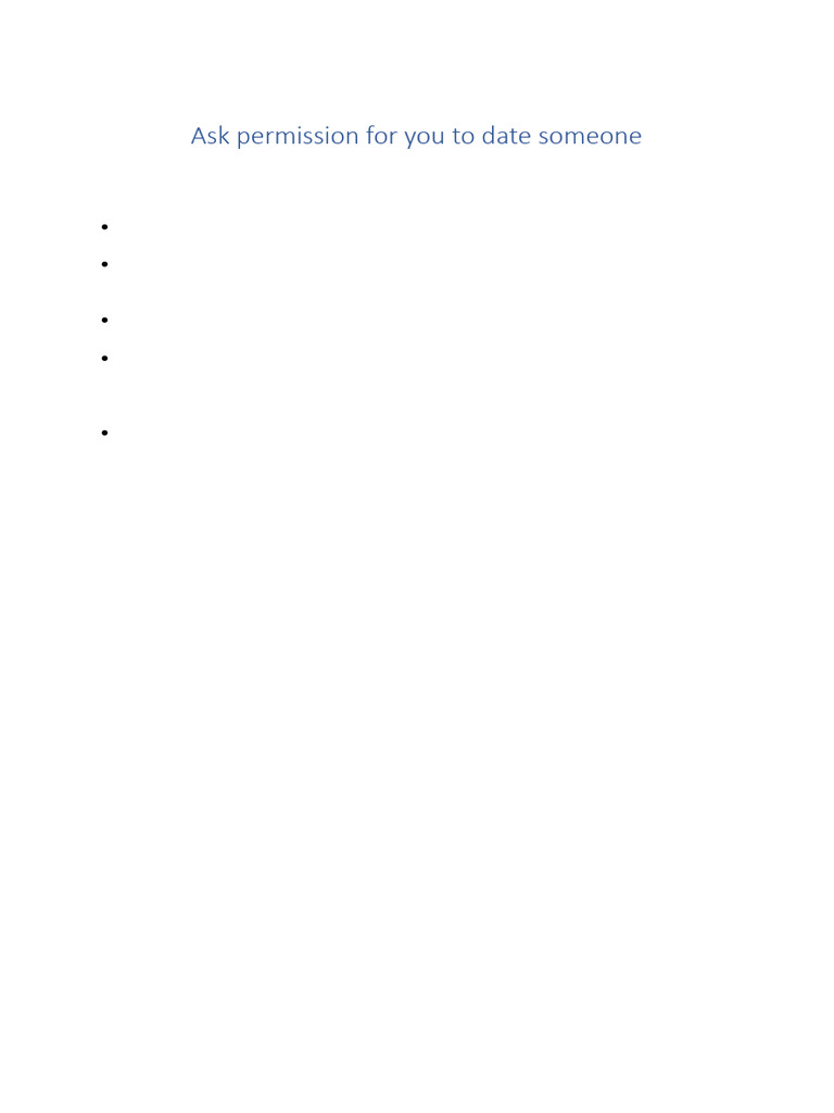 Tips Ask Permission | PDF