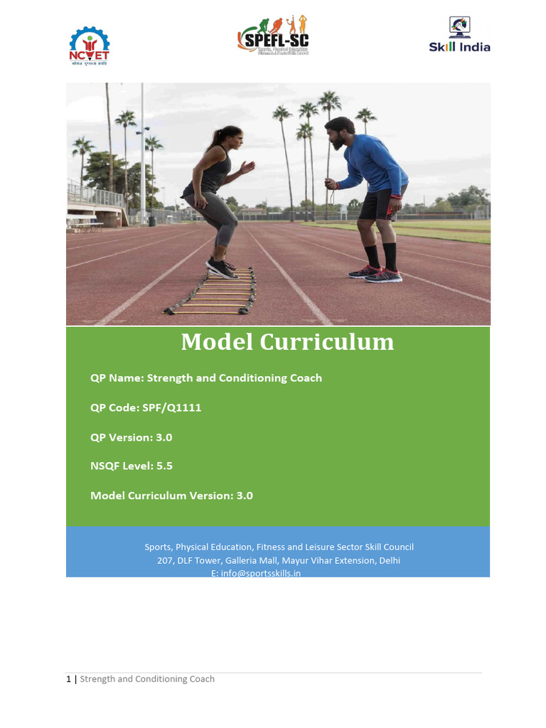 MC - Strength and Conditioning Coach | PDF | Strength Training