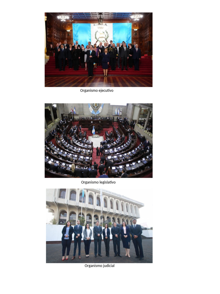 3 Poderes Del Estado Imagen | PDF