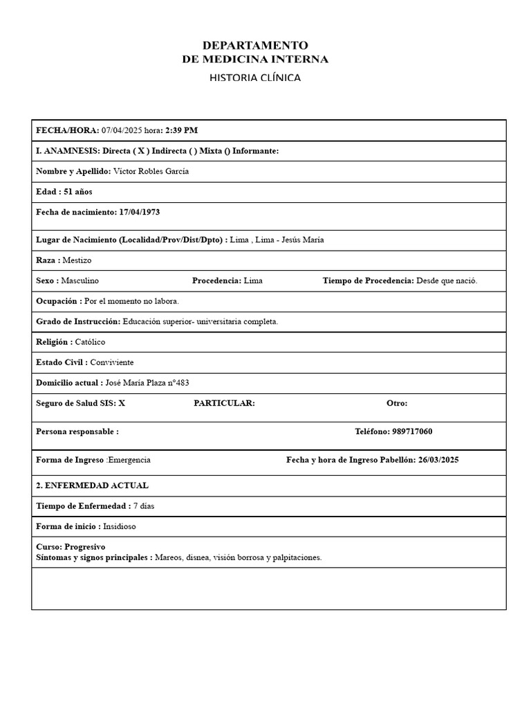 PORTAFOLIO ECOE | PDF | Enfermedades y trastornos | Especialidades Medicas