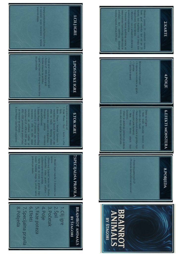 Brainrot Animals ByŠtagori | PDF