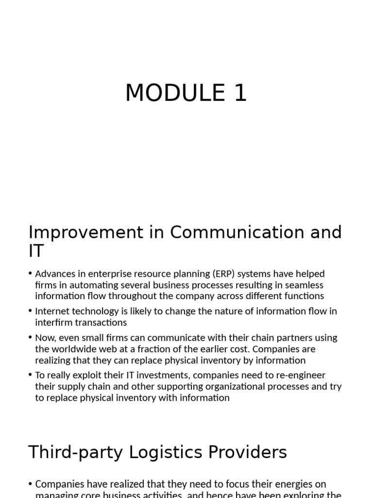Supply Chain Mangement | PDF | Logistics | Supply Chain