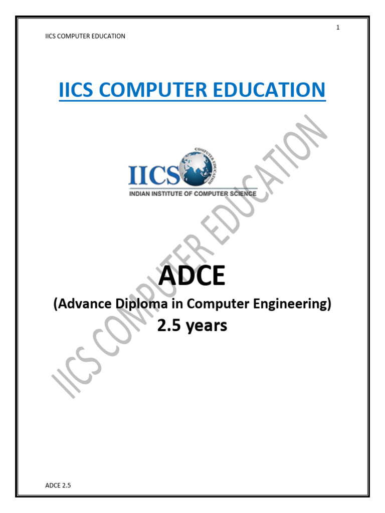 ADCE 2.5 SYLLABUS Cnnvmbeqtsvu0jmzgk2k | PDF | Pointer (Computer ...
