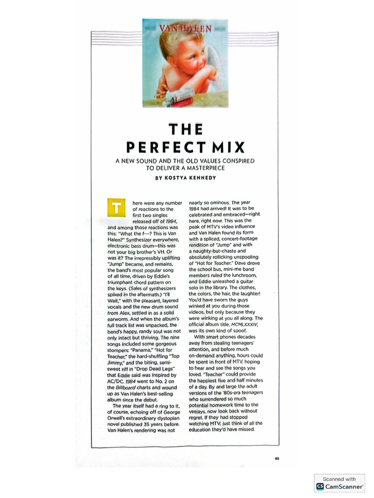 The Perfect Mix | PDF