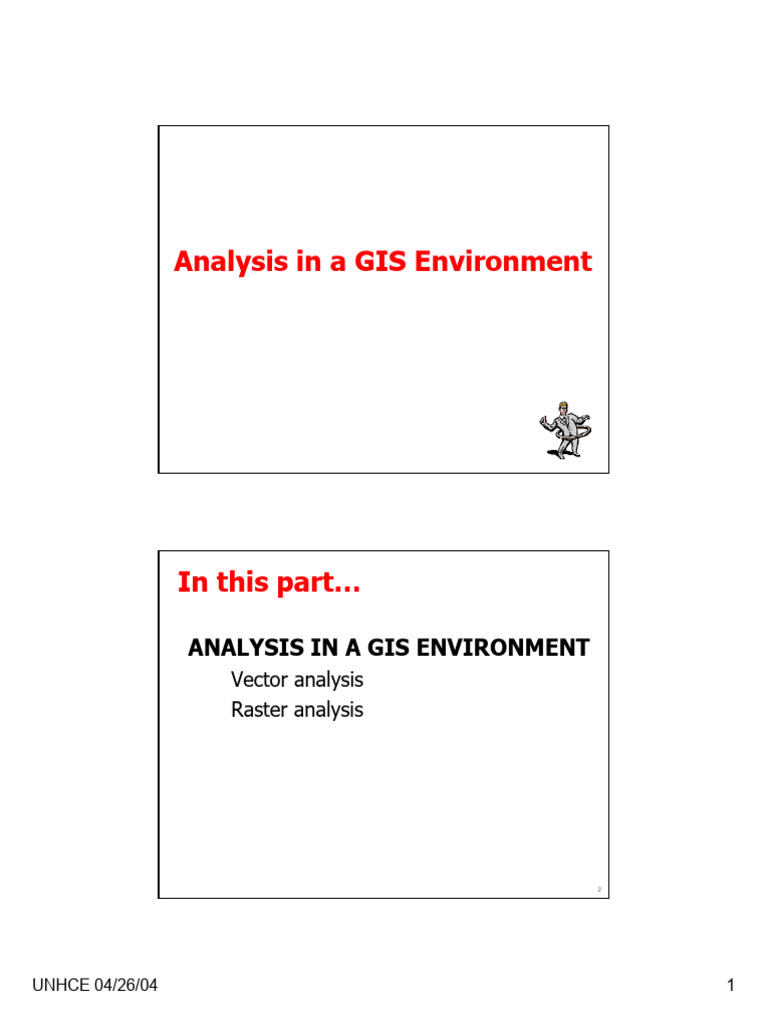 6-Analysis in A GIS Environment | PDF | Geographic Information System ...