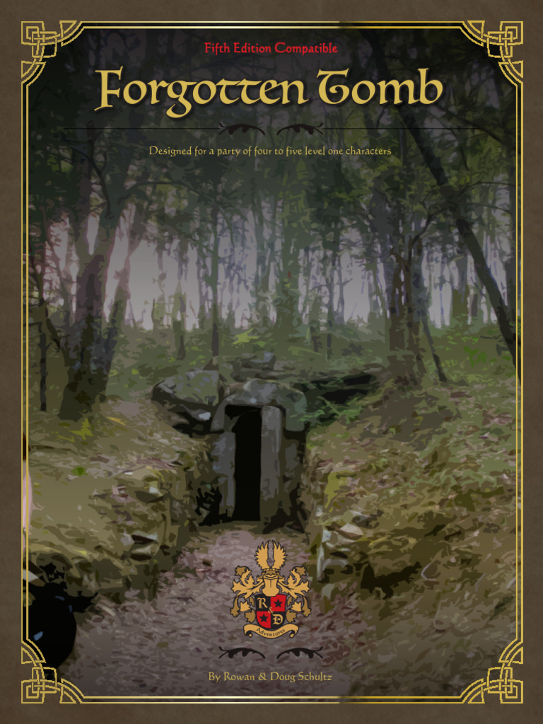 2016-0226 Short Forgotten Tomb v5 | PDF | License | Derivative Work