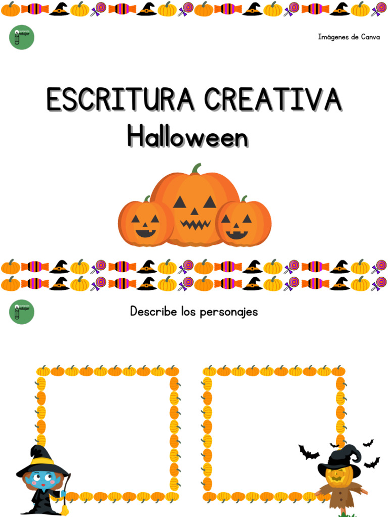 Escritura Creativa para Halloween | PDF