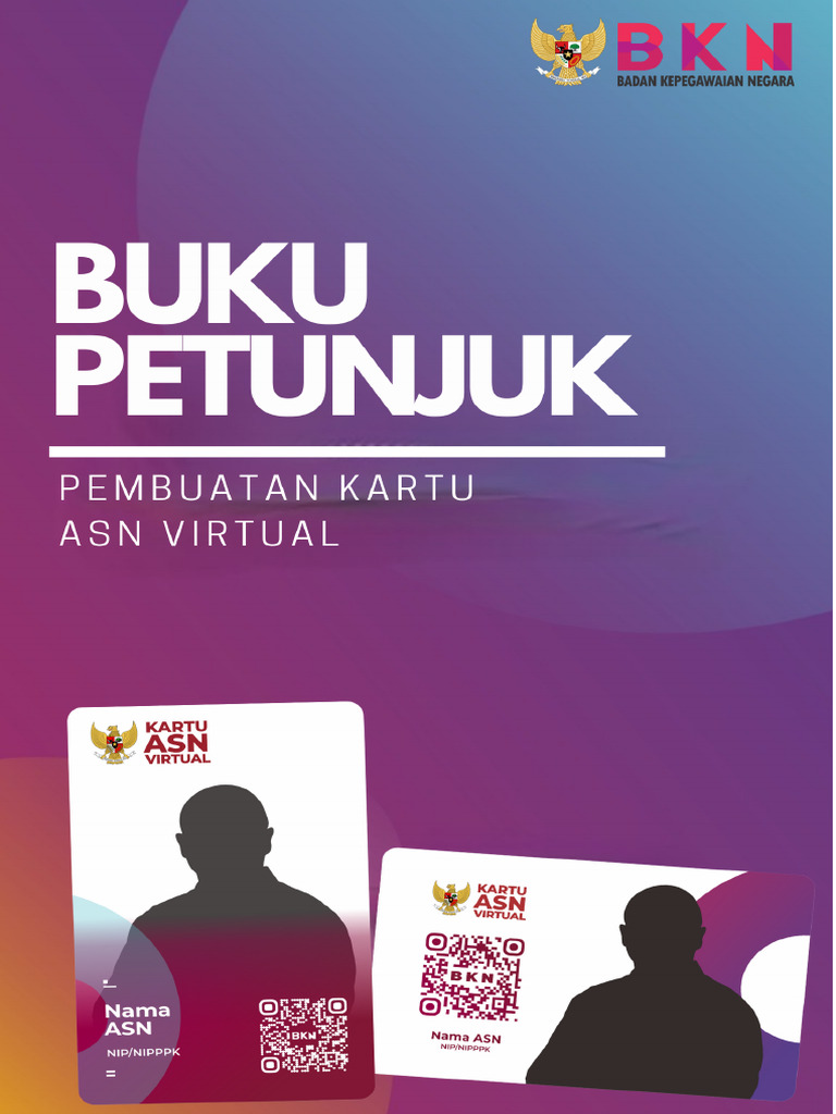 Panduan Pembuatan Kartu ASN Virtual | PDF
