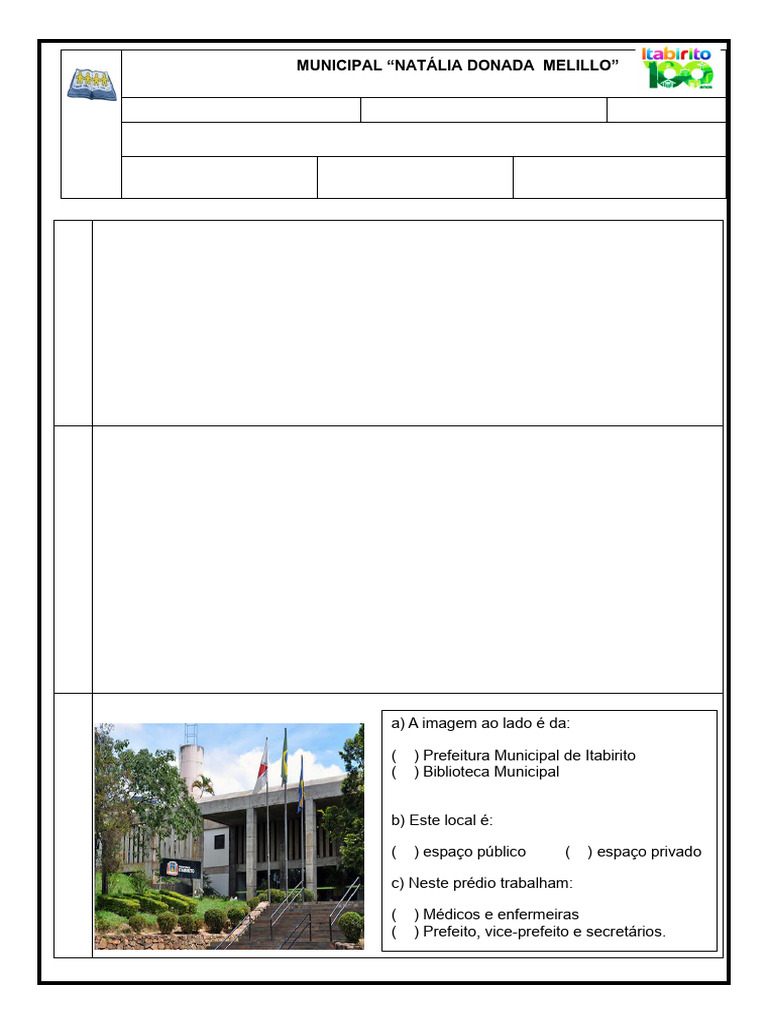 Av. Bim. e Estudo Dirigido Hist | PDF