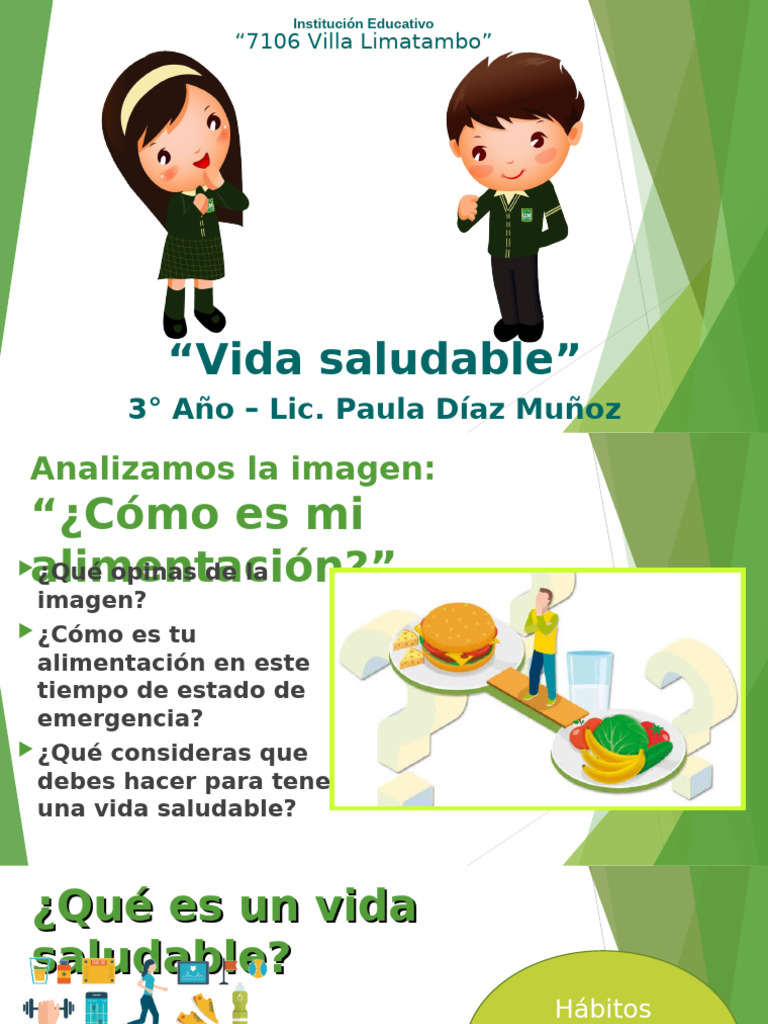 Vida Saludable: Claves y Reflexiones | PDF
