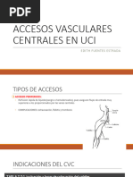 Cuidado de Enfermería para Retiro Del Catéter Venoso Central CVC | PDF ...